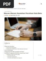 Rapi Atau Rapih - Ini Penulisan Yang Benar - Penerbit Deepublish | PDF