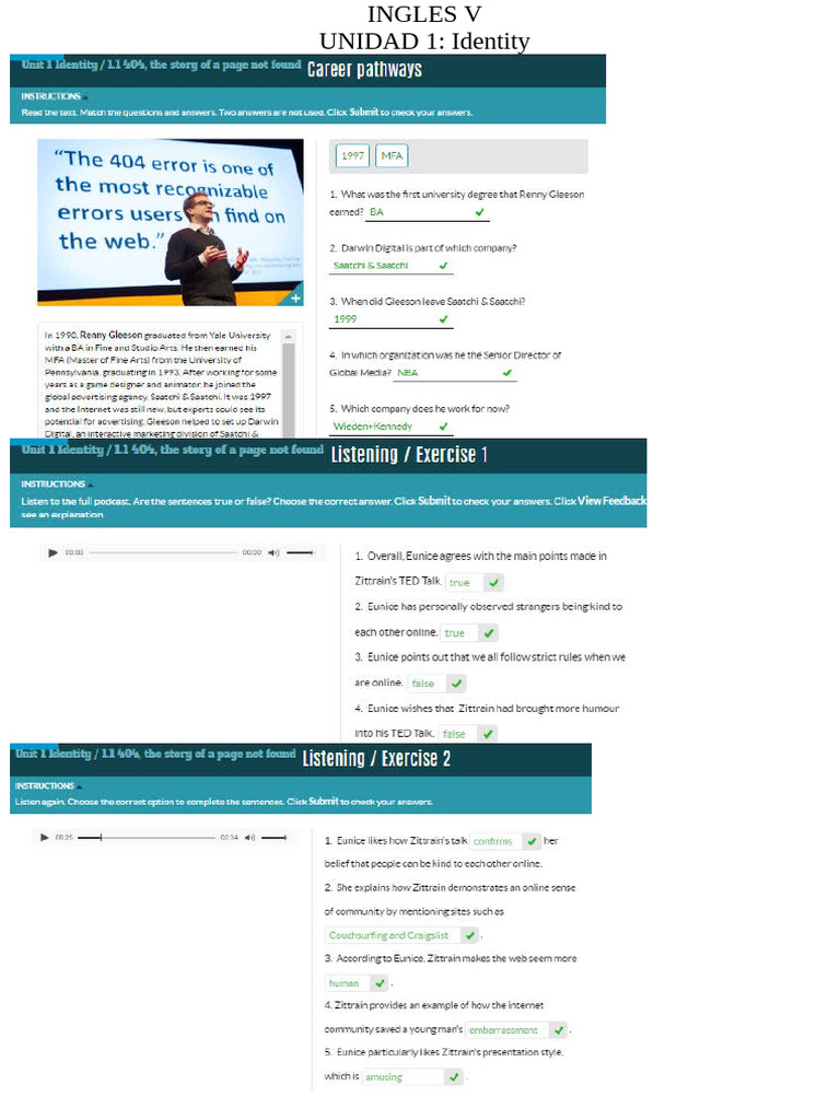 English 5 MyELT Completo | PDF | Verb | Adjective