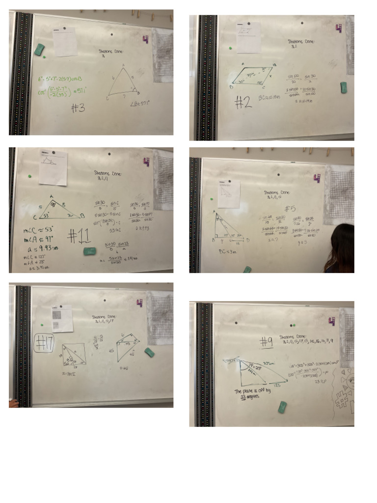 Math Trig Stations | PDF