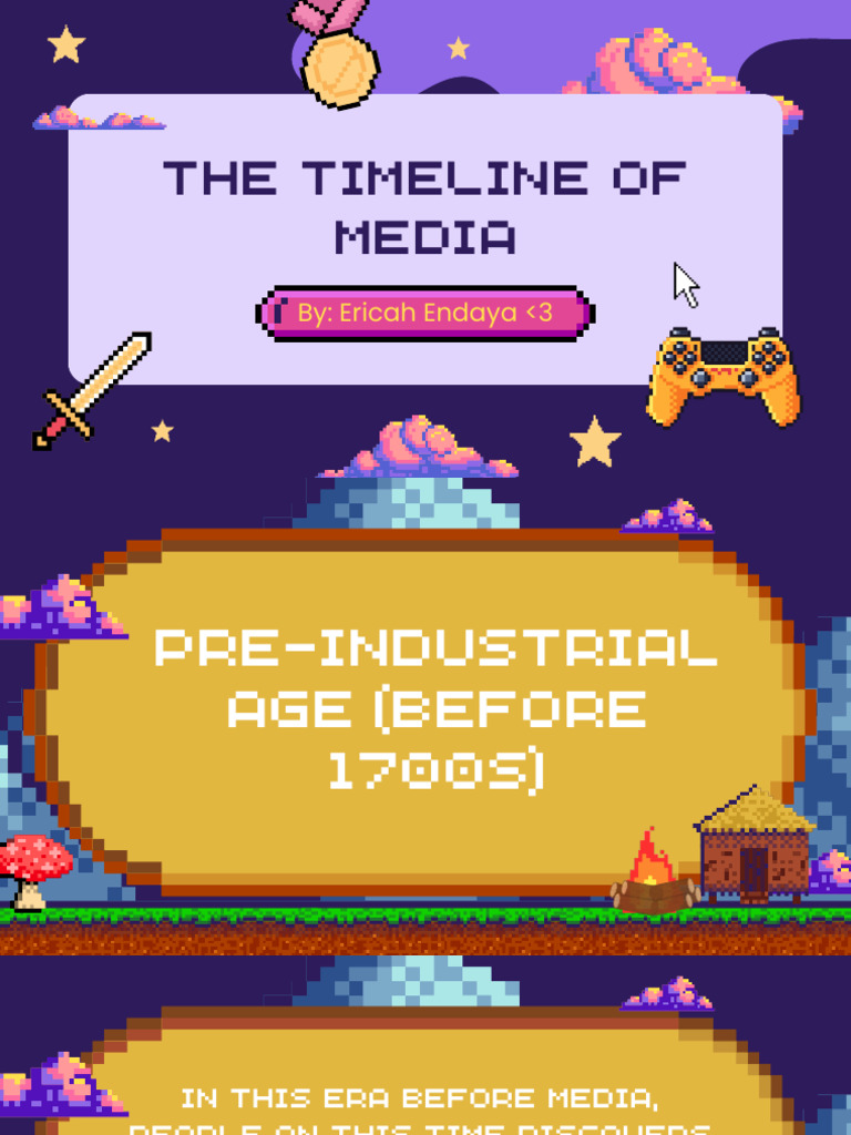 The Timeline of Media | PDF