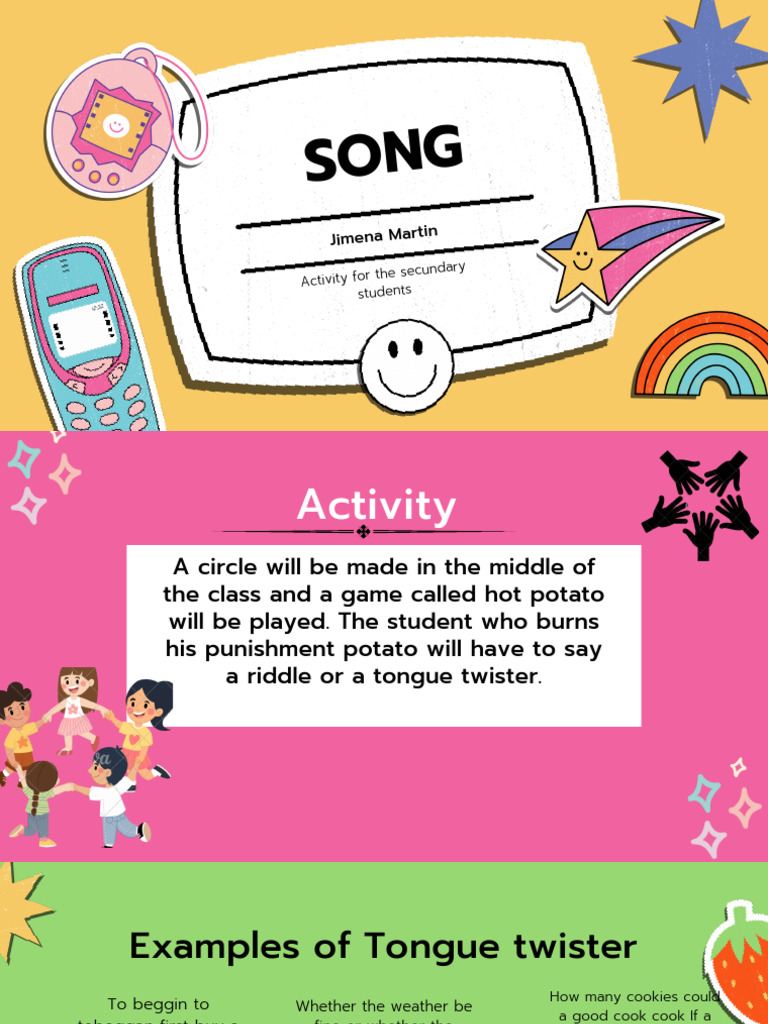 Tongue Twister Ejemplos de Trabalenguas en Inglés | PDF