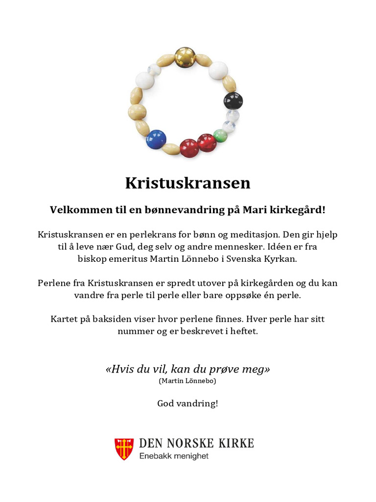 Kristuskrans Brosjyre | PDF