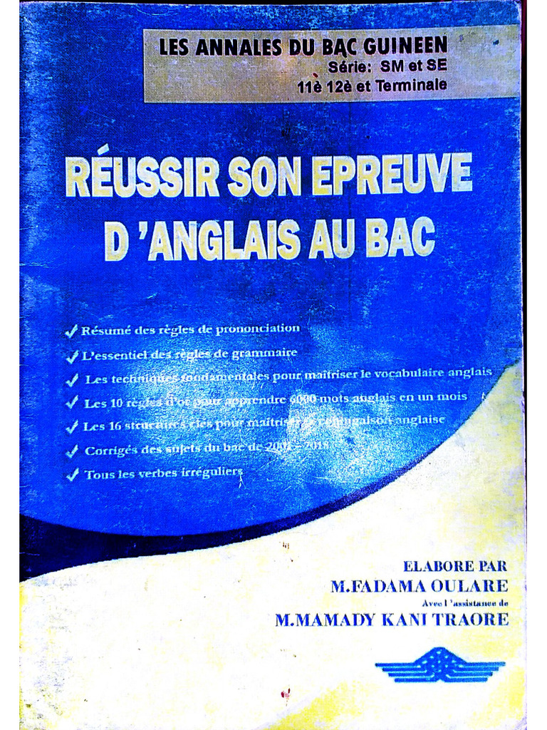 Sujet Bac Guinée Anglais-1-1 | PDF