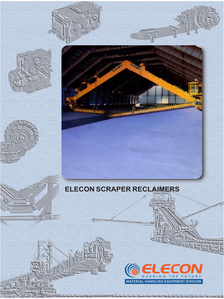 Elecon Scraper Reclaimer Catalogue | PDF | Cement