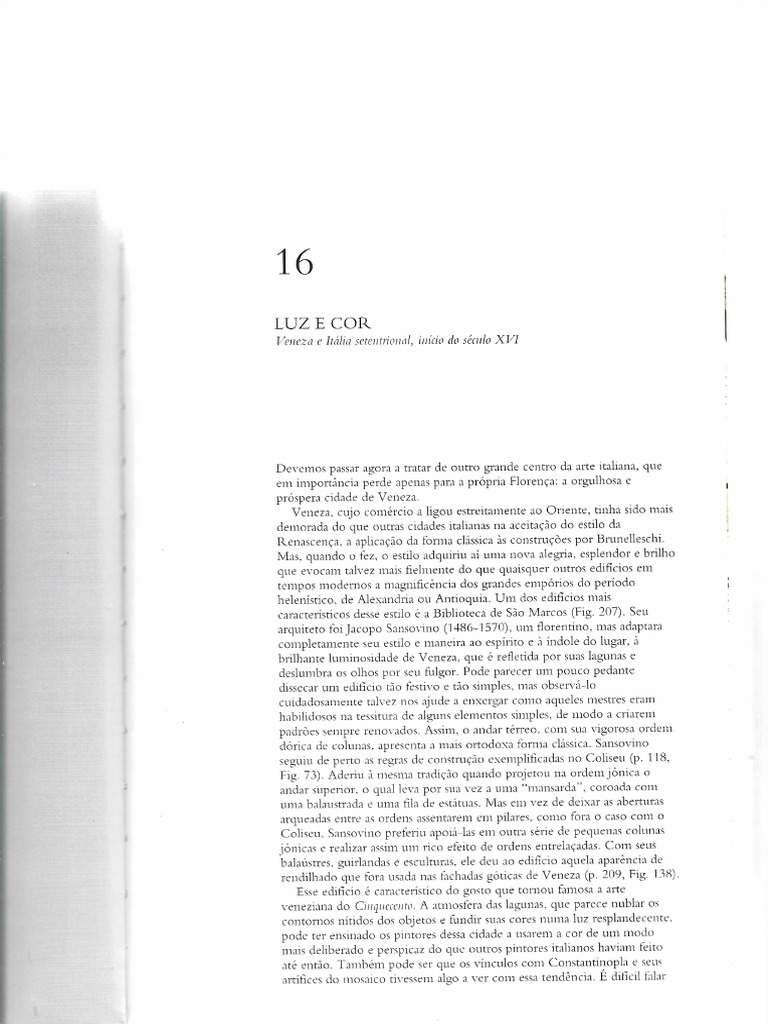 Gombrich - Capítulo 16 | PDF