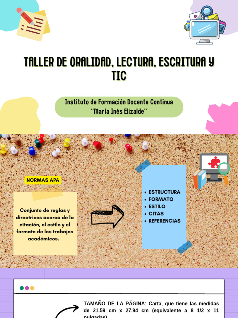 Taller de OLE Y TIC - Normas APA | PDF