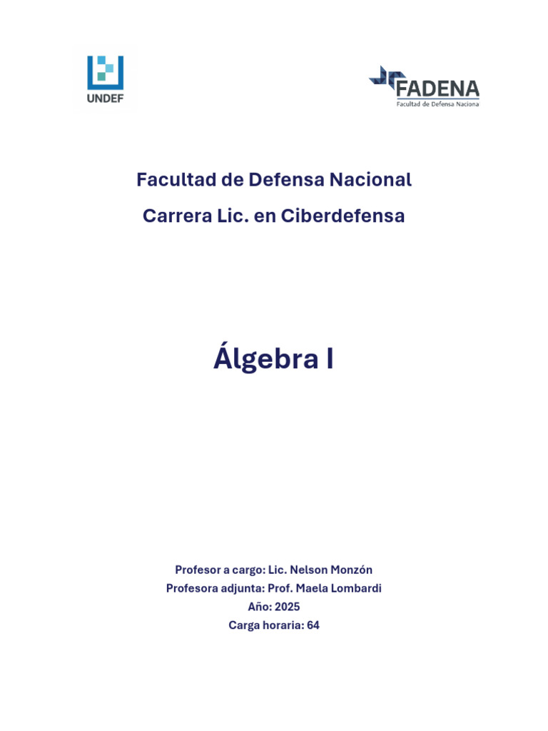 Ejercicios de Práctica de Álgebra S6 - Aplicaciones de Los ...