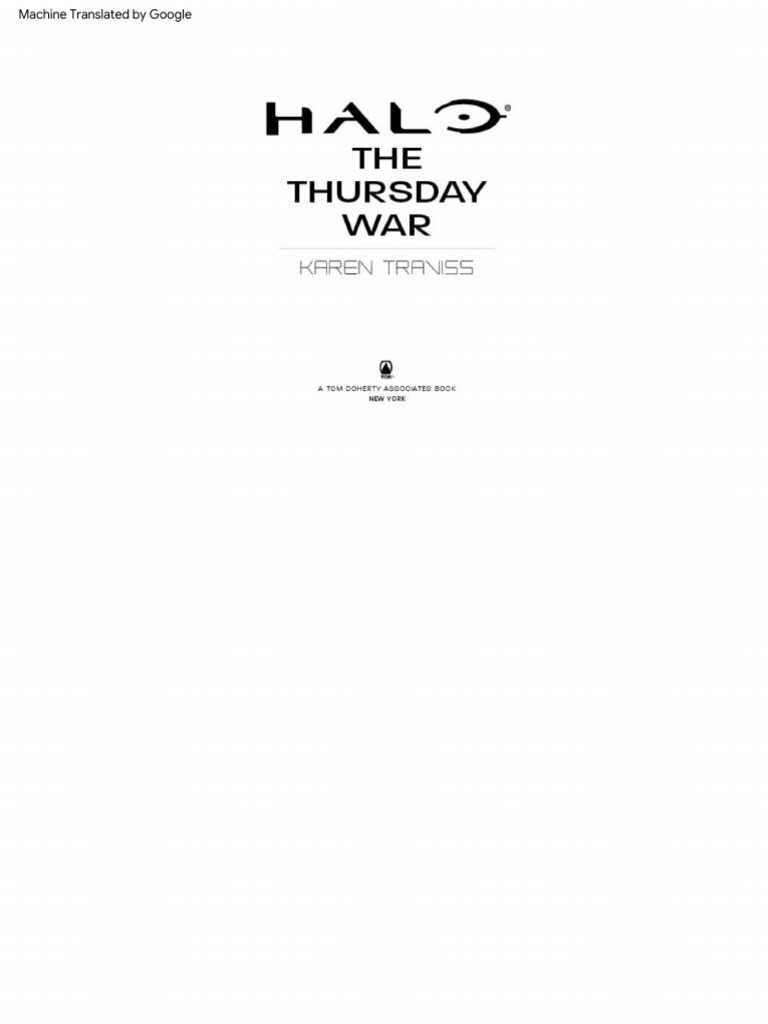 17 - H4l0 - Th3 Thursd4y w4r | PDF