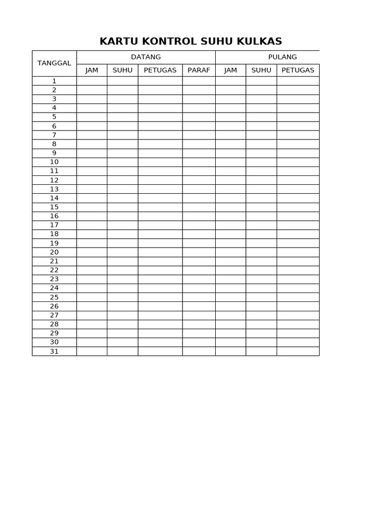 Kartu Kontrol Suhu Kulkas | PDF