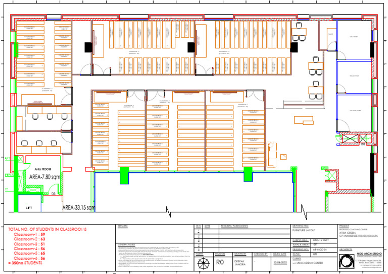 Proposed Coaching Center Layout Plan | PDF