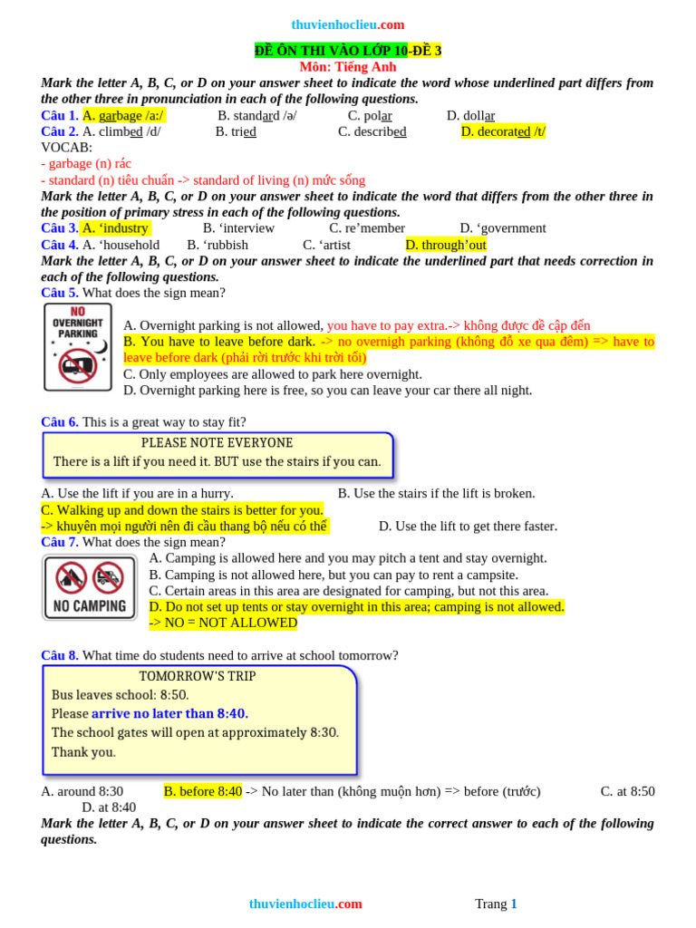 Practice Test 7 Pdf Gift Stomach