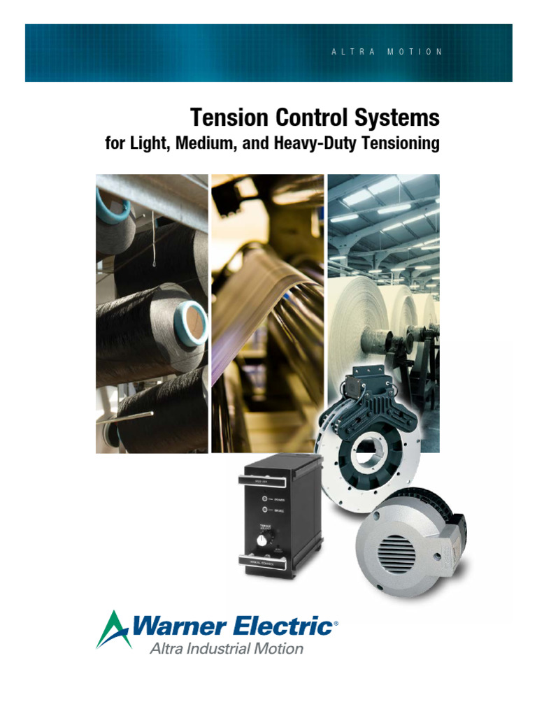 Tension Control Systems: For Light, Medium, and Heavy-Duty Tensioning ...