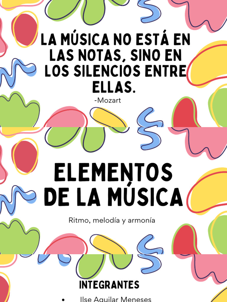 Elementos de La Música | PDF | Ritmo | Bailes