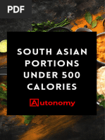 Choolaah Nutrition and Menu Overview | PDF | Fat | Calorie