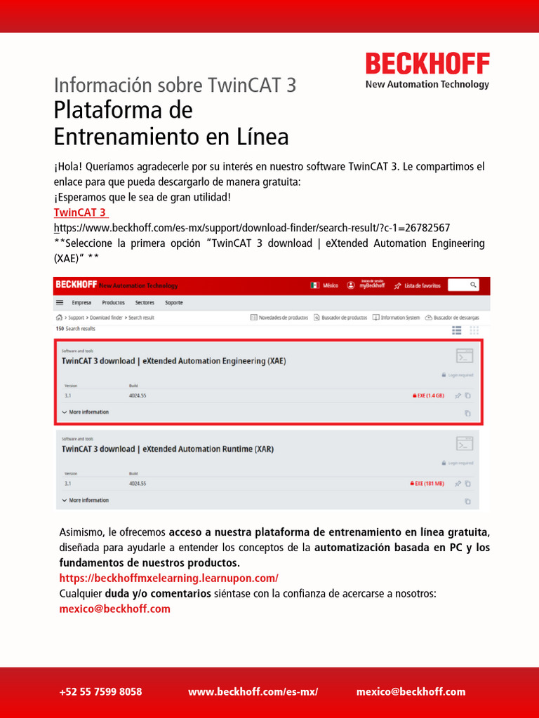 Descarga gratuita de TwinCAT 3 | PDF