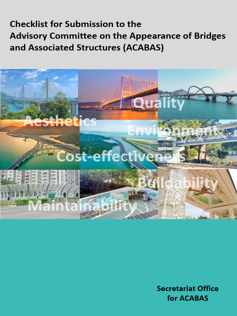 Checklist For Submission To ACABAS | PDF | Elevator | Lighting