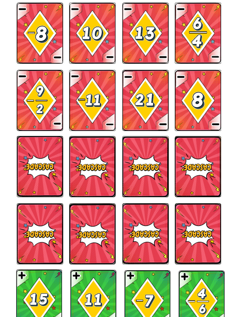 Cascade Cards | PDF