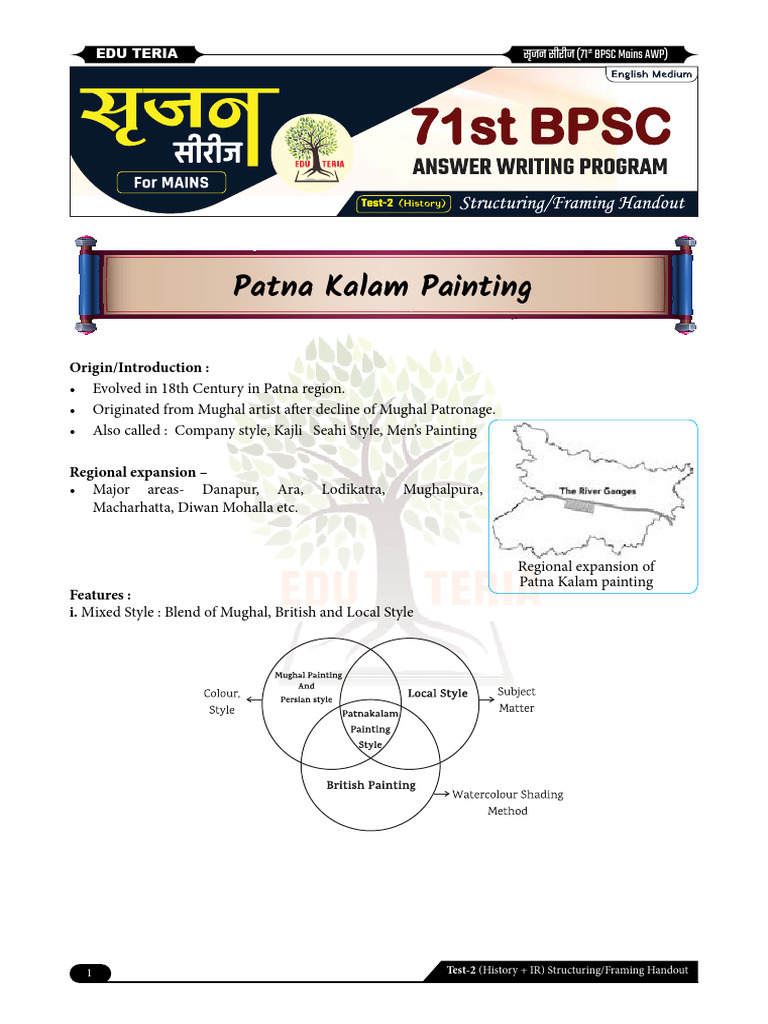 Test-2 (History + IR Structring Handout) English | PDF | Mahatma Gandhi