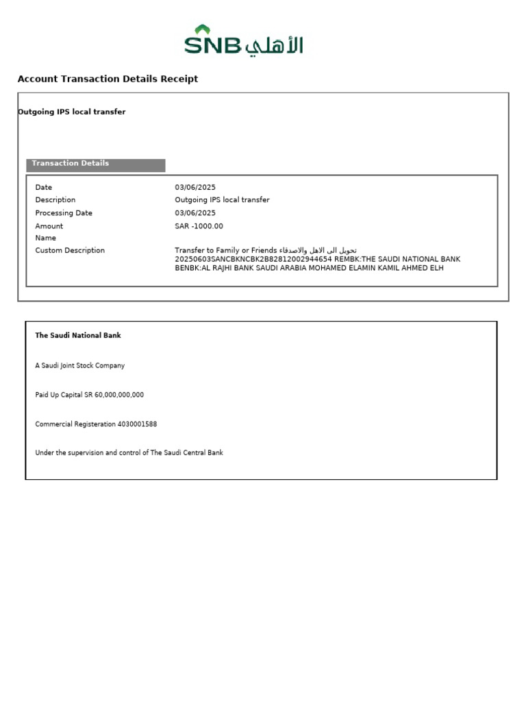 Transaction Receipt 0 | PDF