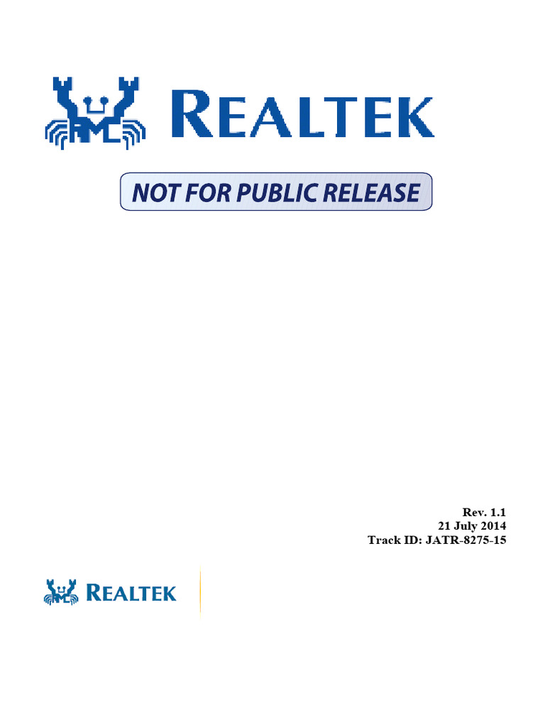 Rtl8218b VC CG | PDF | Data Transmission | Computing