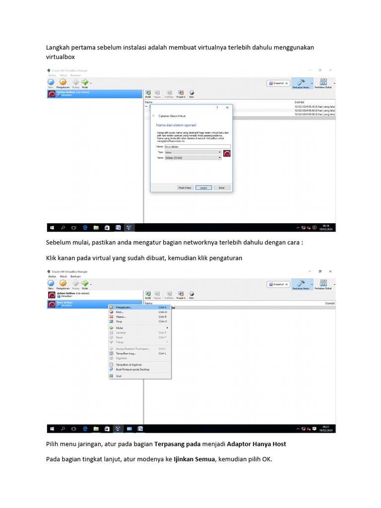 01 Instalasi Linux Debian | PDF