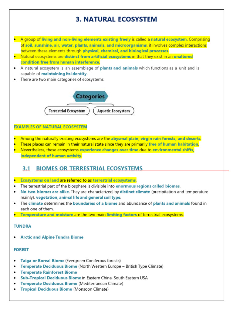 Ecosystem Recovery Time by Type | PDF | Estuary | Wetland