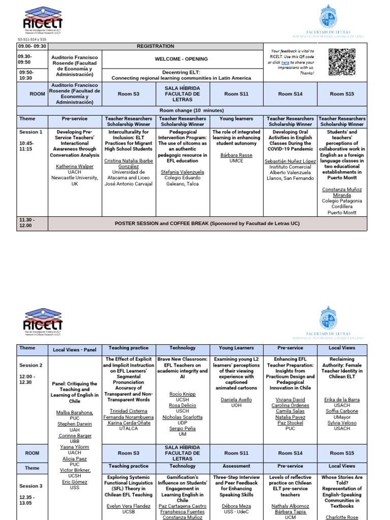 6th RICELT Biannual Conference Programme | PDF | Human Communication | Behavior Modification
