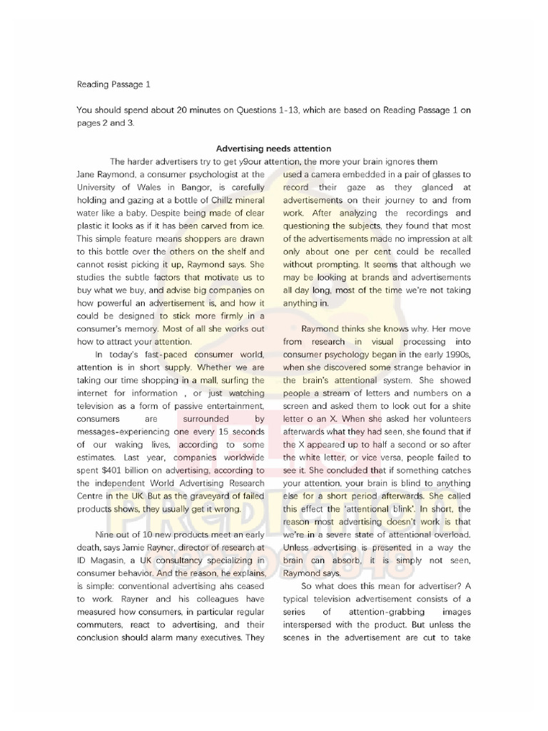 Test 18_IELTS Prediction | PDF