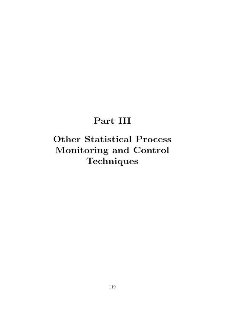 Moving Average Control Chart | PDF | Moving Average | Scientific Method