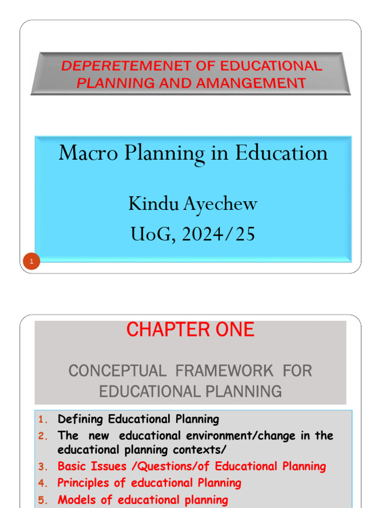 Macro Planning in Education | PDF | Swot Analysis | Economics