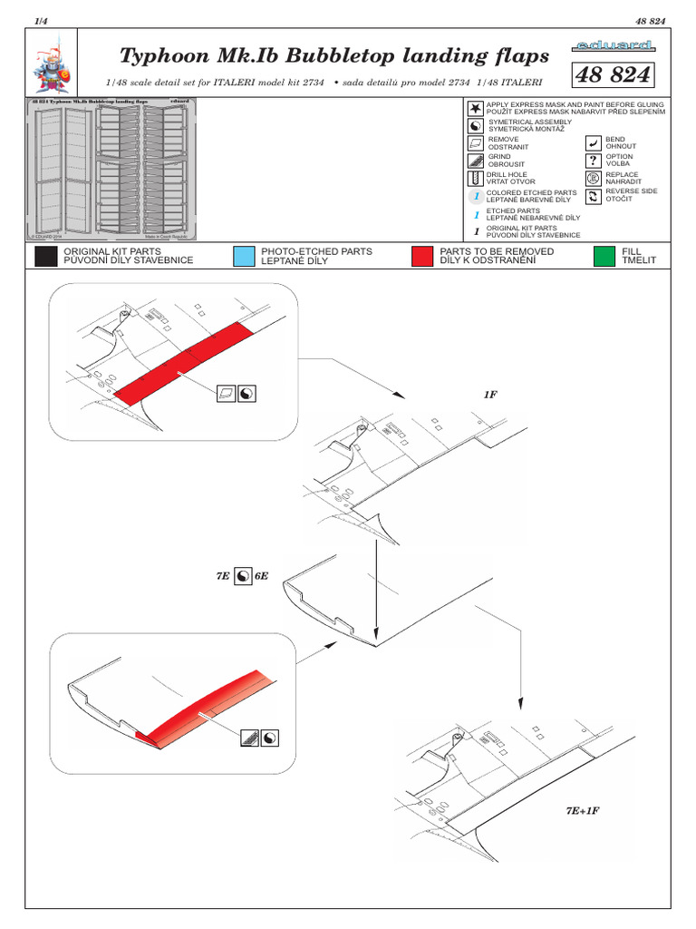 Typhoon MK - Ib Bubbletop Landing Flaps | PDF