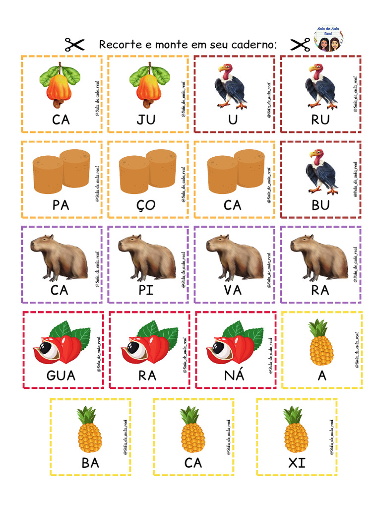 mexe mexe sílabas indígena (2) | PDF