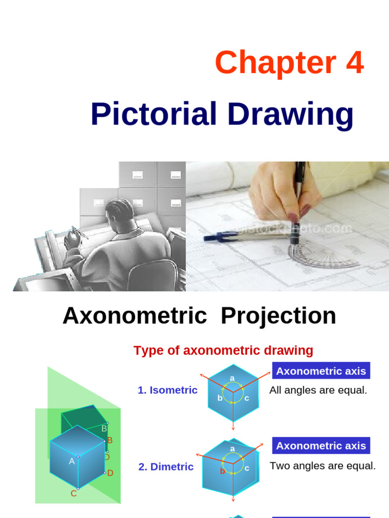 Chapter 04 Pictorial Drawing | PDF | Infographics | Technical Drawing