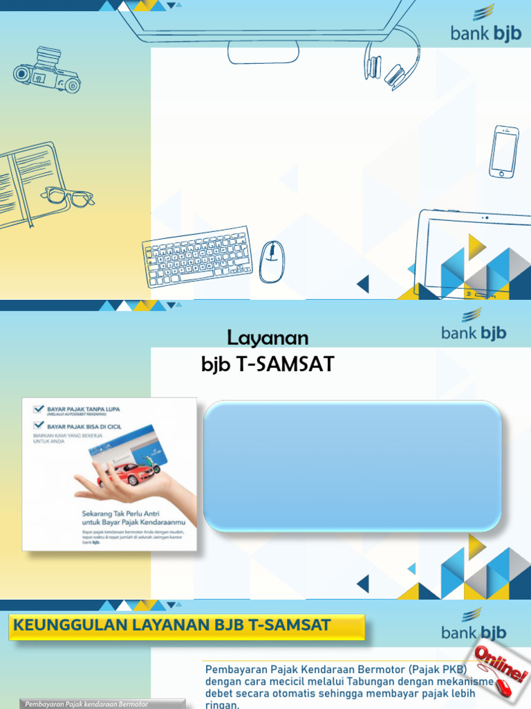 Layanan Pembayaran T-Samsat Bank BJB 2025. | PDF