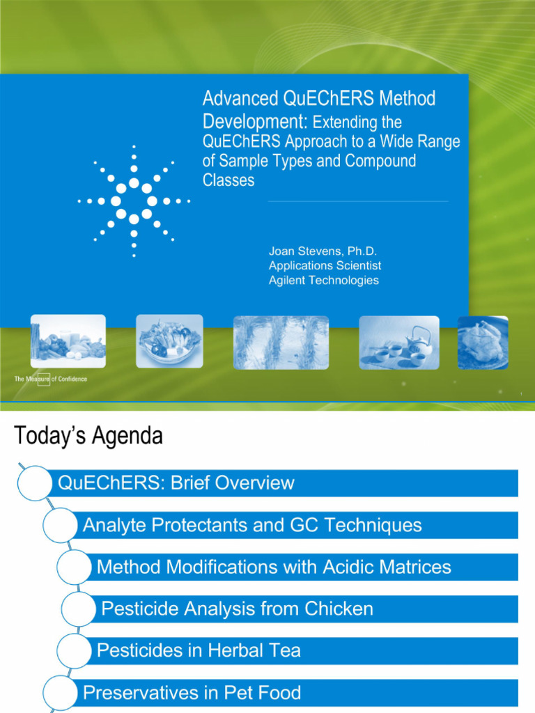 Advanced QuEChERS Method Development | PDF