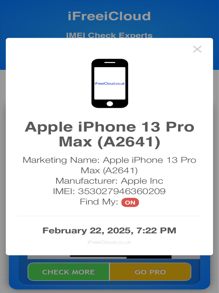 Free Apple IMEI Serial Check IFreeiCloud | PDF