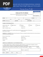 Student Health Card | PDF