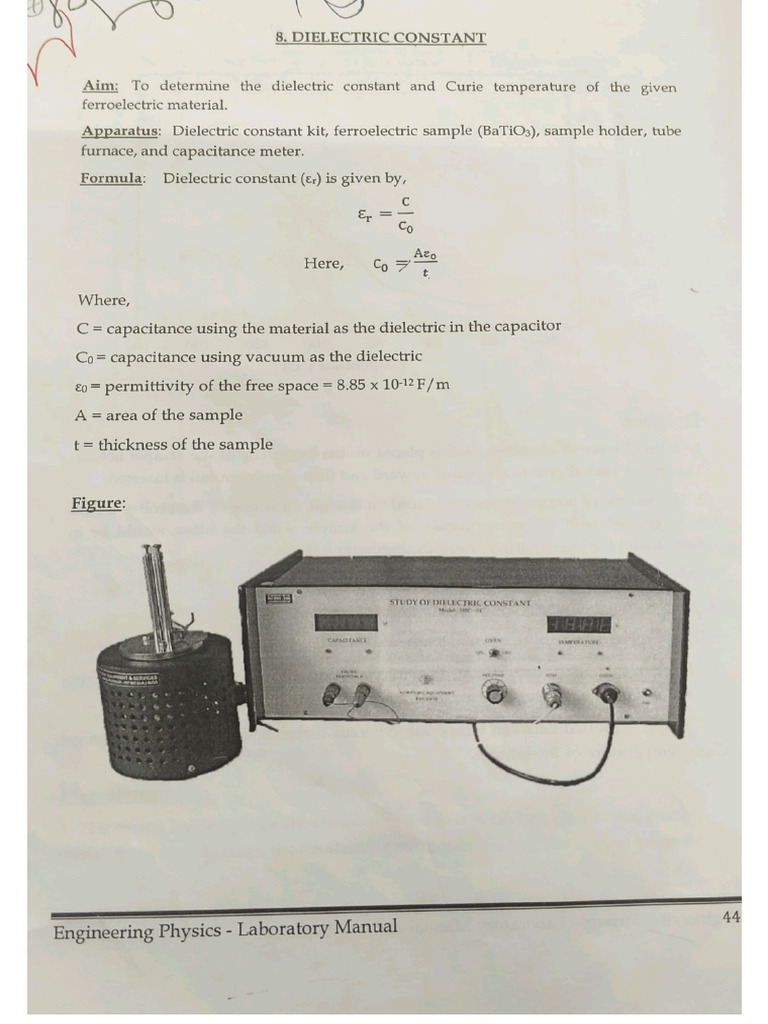 Dielectric Constant | PDF