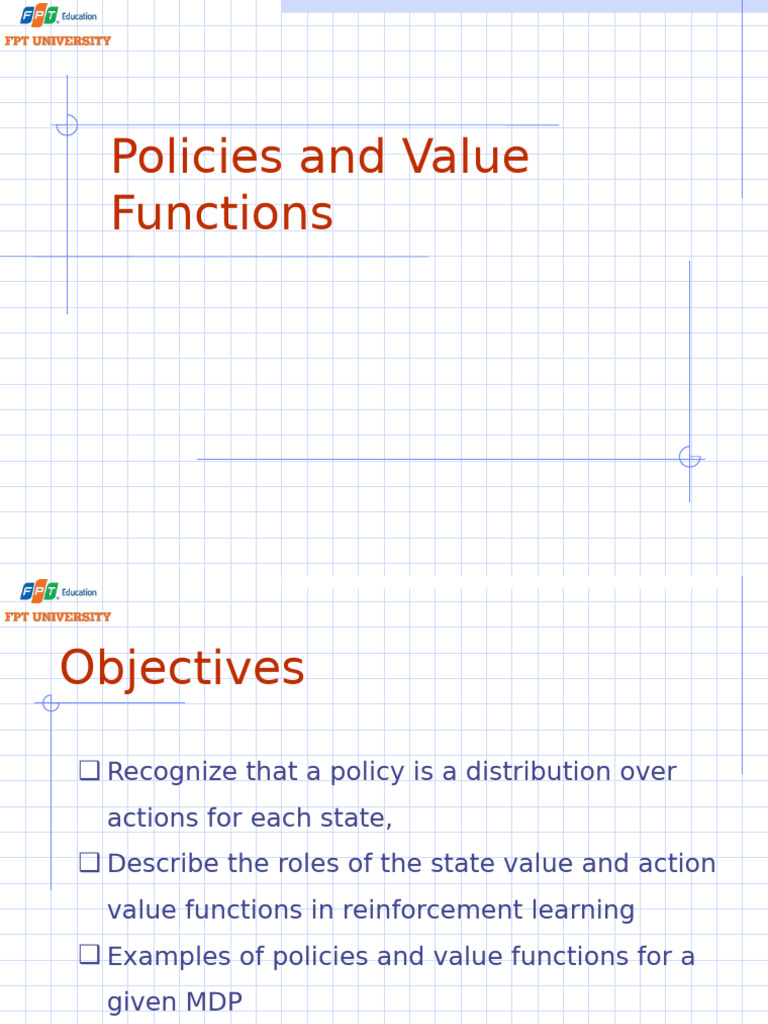 1.7 Policies and Value Functions | PDF | Function (Mathematics ...