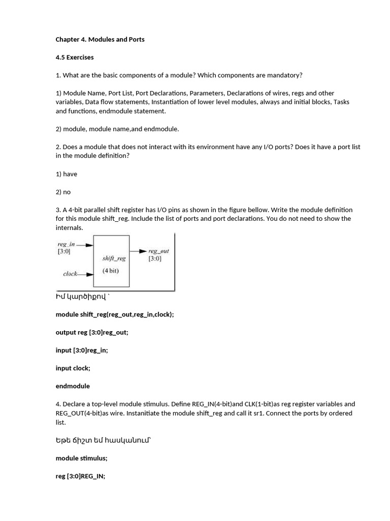 Chapter 4. Modules and Ports | PDF