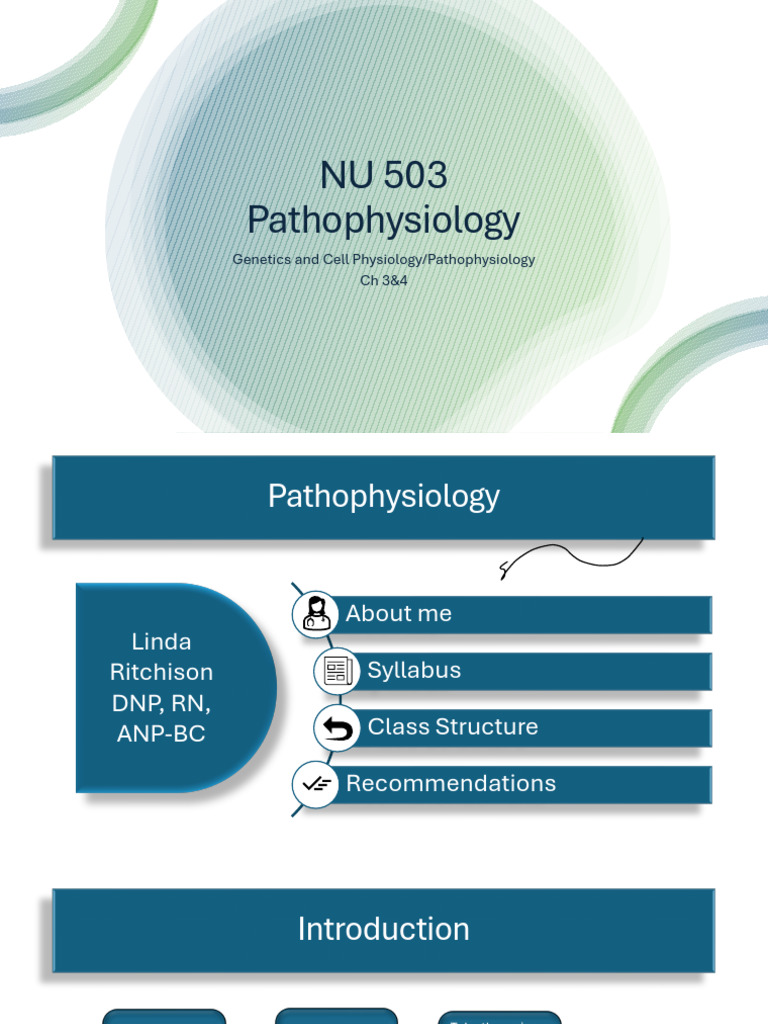 Patho Lecture 1 | PDF | Cell Signaling | Mitosis