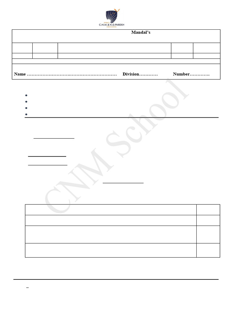 Computer Final Exam - STD 5 - Question Paper | PDF | Internet | Scratch ...