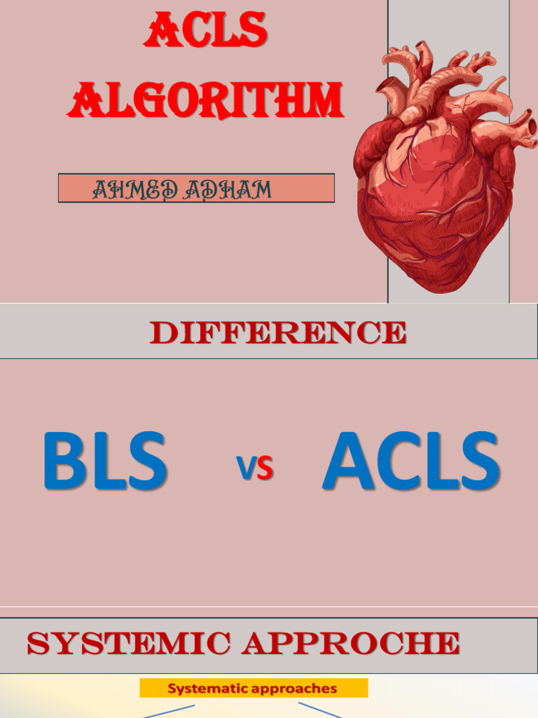 Acls Workshop | PDF | Pulse | Shock (Circulatory)