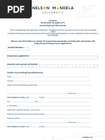 Parent - S Declaration Form For Nelson Mandela | PDF | Indemnity | Justice