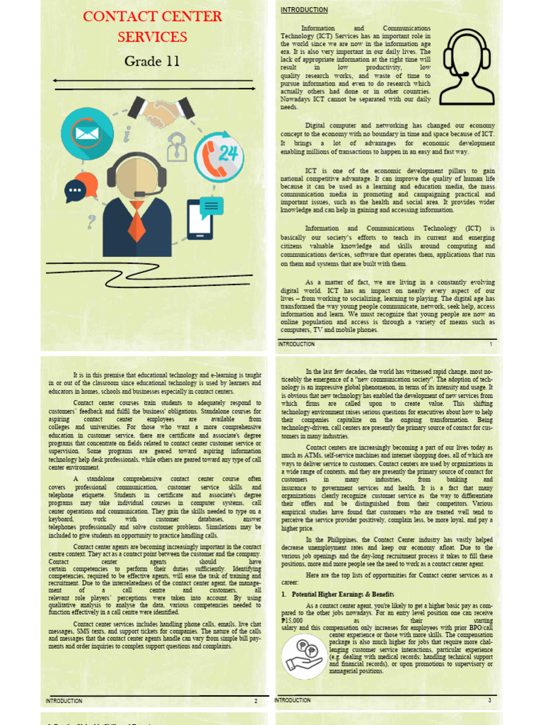 CCS-1 | PDF | Call Centre | Educational Technology