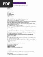 11 Physics Imp ch4 Numerical | PDF | Acceleration | Speed