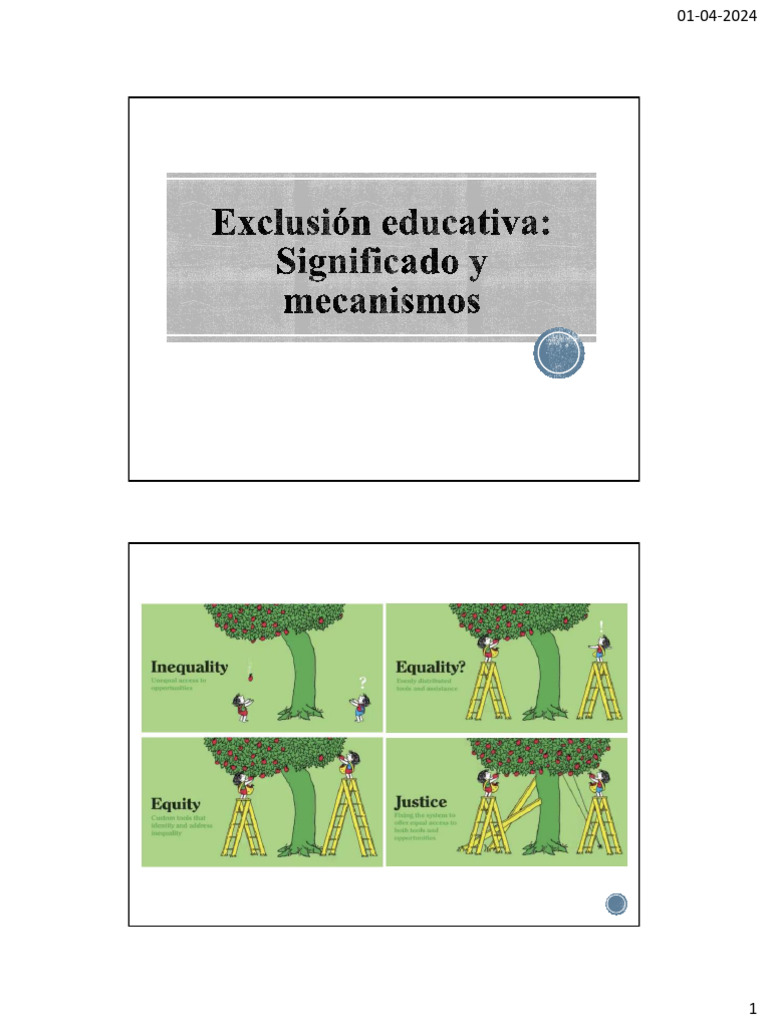 Mecanismos de Exclusión Educativa en España | PDF | Exclusión social ...