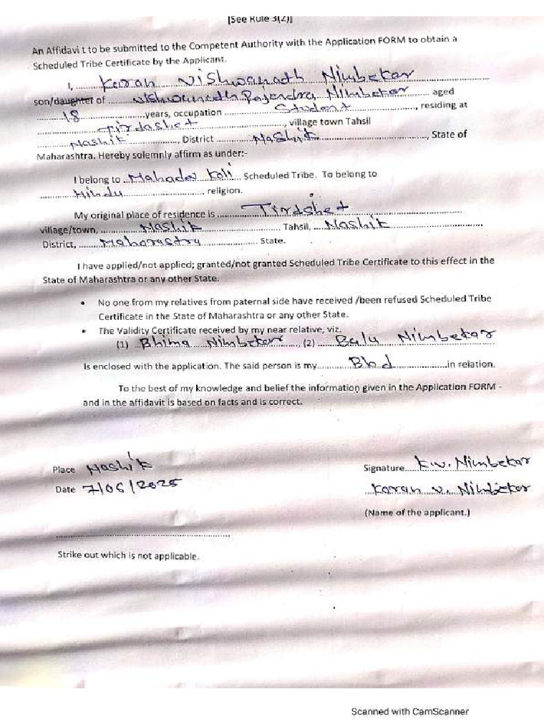 Affidavit a 2 Affidavit a Compressed | PDF