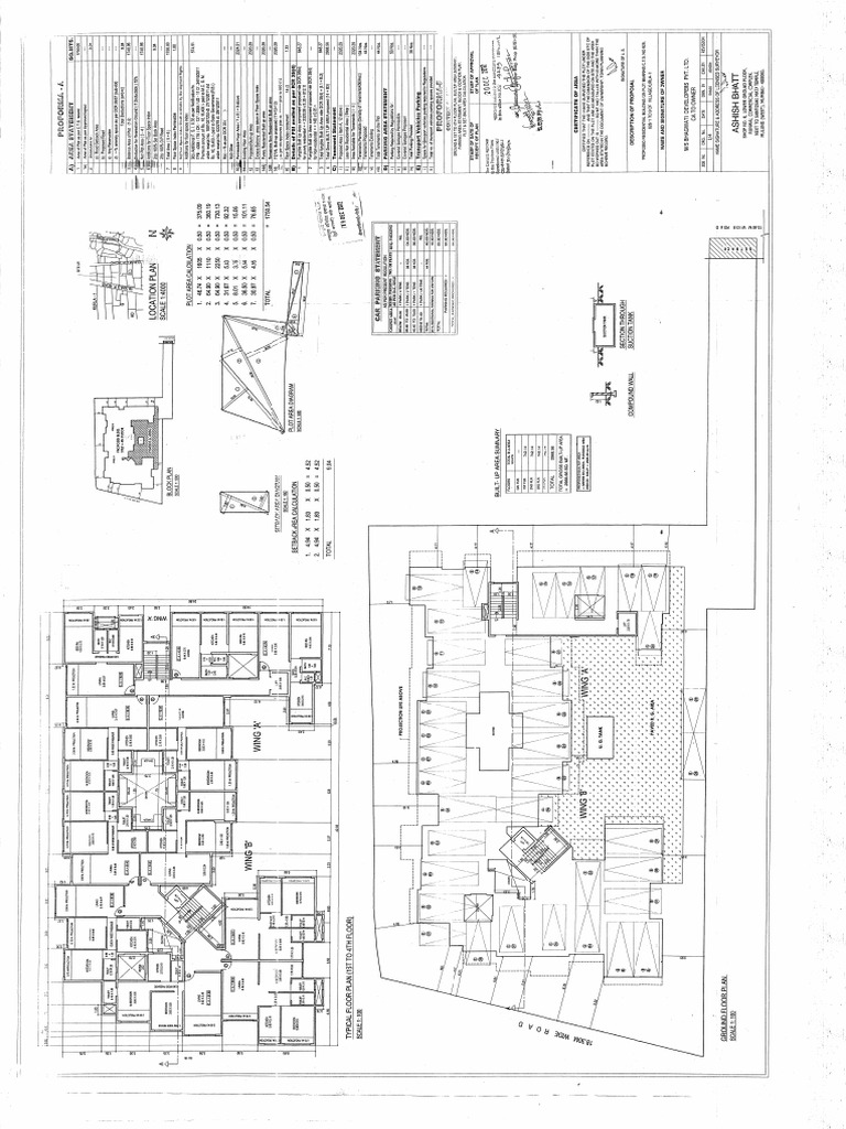 Kurla Muktanand Approved Building Plan Layout | PDF
