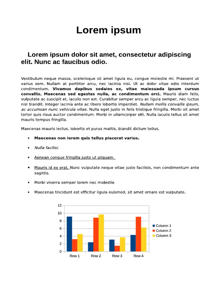 Loren Ipsum First | PDF